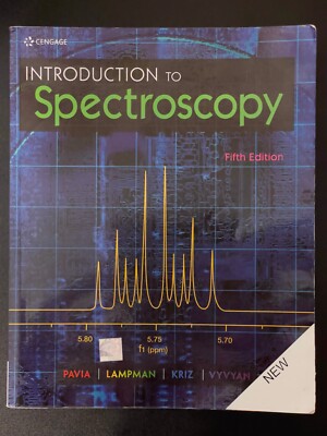 Introduction to Spectroscopy- (5th Edition) Very good condition | eBay