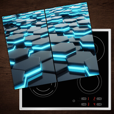 Glass Worktop Saver Ceramic Induction Hob Protector Cover 3D | eBay UK