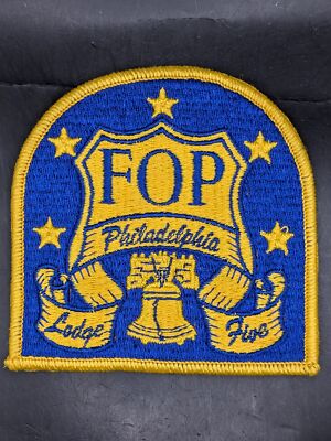 Polizei Police US Patch Ärmelabzeichen USA FOP Philadelphia | eBay