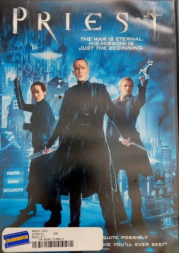 Priest DVD Very Good 2011 DISC ONLY #79A | eBay