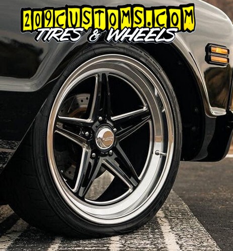 4 20" AMERICAN RACING GROOVE VN514 20X8.5 + 20X10 5X127 CHEVY C-10 ...