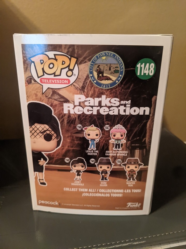 Funko Pop! Parks and Recreation, Janet Snakehole | eBay