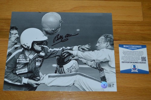 NASCAR Bobby Allison Autographed 8x10 Vintage Photo ~ Daytona 500 ...