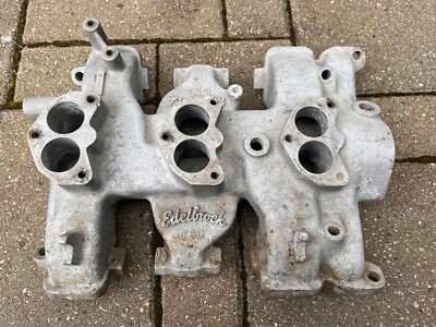 Edelbrock Y-Block Ford 3x2 Tri-Power Intake Manifold ( 272 292 312 ...