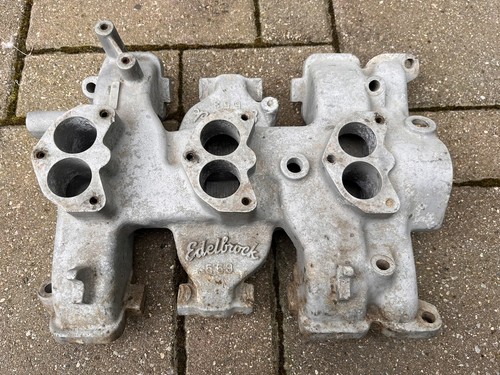 Edelbrock Y-Block Ford 3x2 Tri-Power Intake Manifold ( 272 292 312 ...