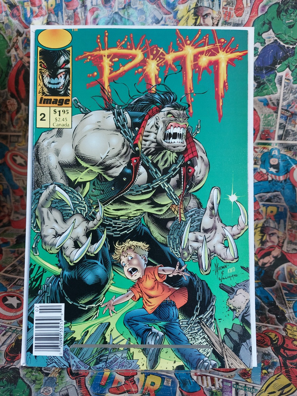 PITT # 2 VF+ Dale Keown Image Comics Newstand edition | eBay