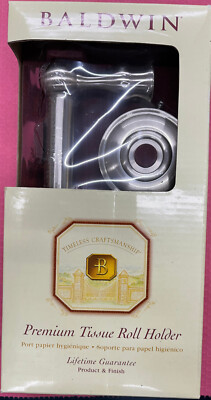Baldwin Avalon Tissue Roll Holder Satin Nickel 3553-150 | eBay