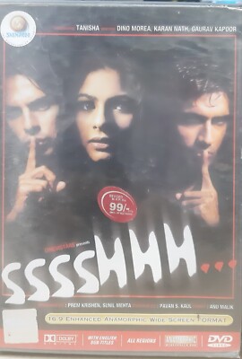 Sssshhh - Dino Moera, Tanisha Mukerji - Bollywood Movie DVD (Region ...