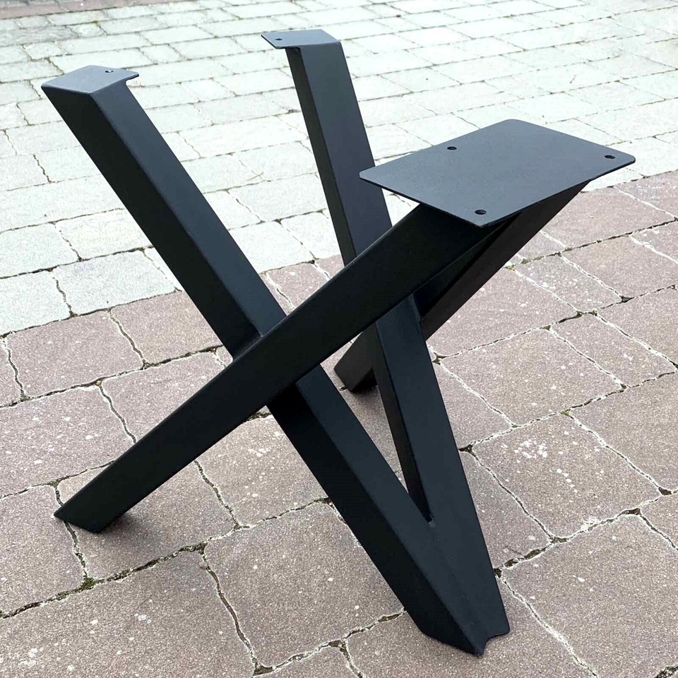 Unique Metal Coffee Table Base, Metal Table Legs, Full Frame, Steel ...
