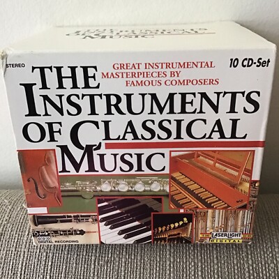 The Instruments of Classical Music (10 CD Box Set) | eBay