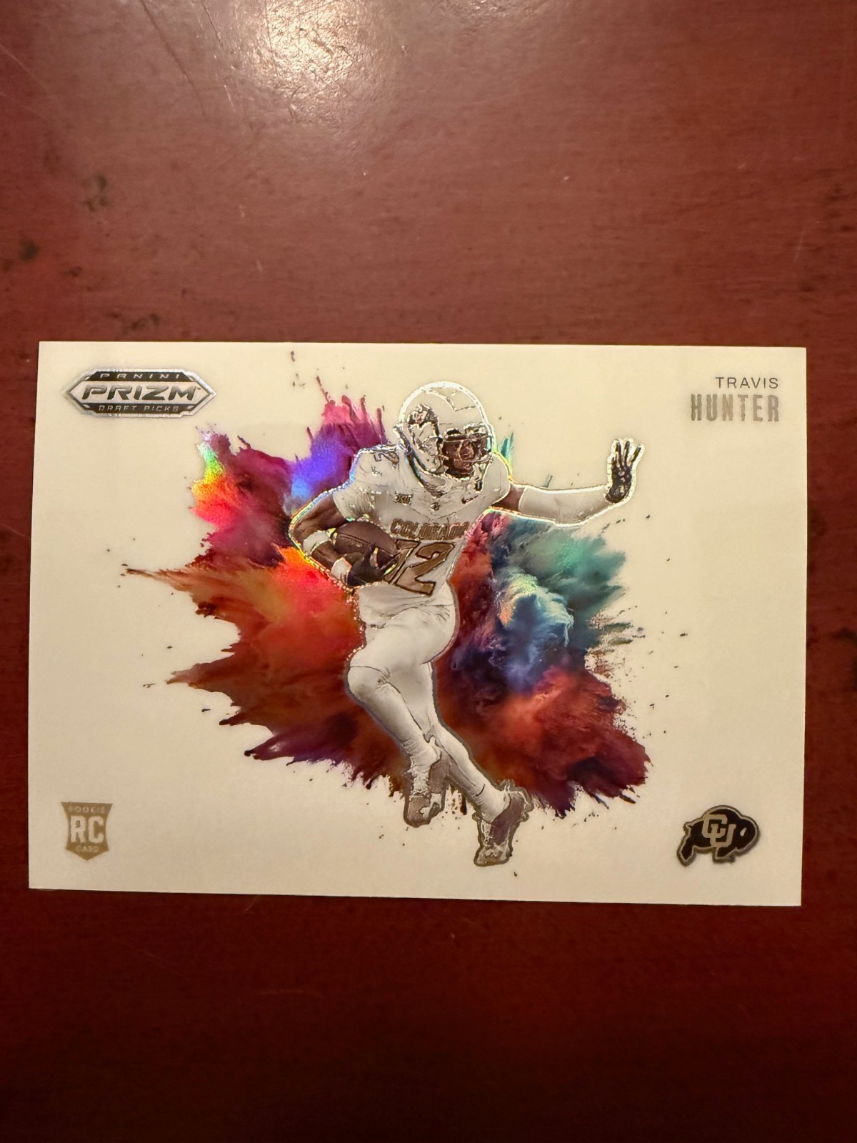 Travis Hunter 2025 Prizm Draft Picks #13 Color Blast /(SSP) Price Guide ...
