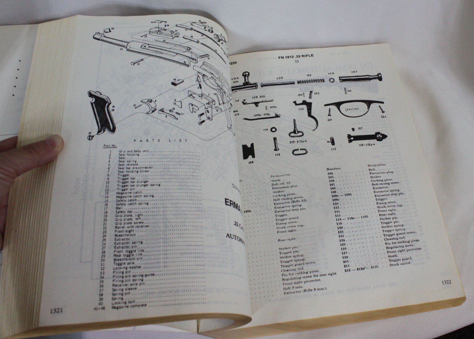 Vtg Jack First Gun Parts Book Accessories Repairs Vol 2 #11 Gunsmith ...