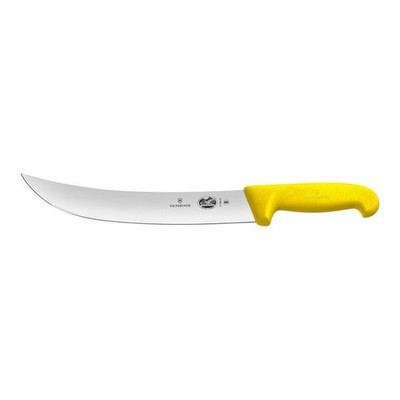 Victorinox 5.7308.25 10" Cimeter Knife with Yellow Fibrox Handle | eBay