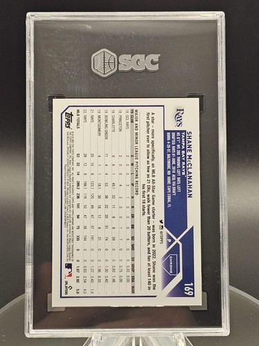 2023 Topps Chrome Shane Mcclanahan Blue Sonar Refractor #'d /125 SGC 10 ...