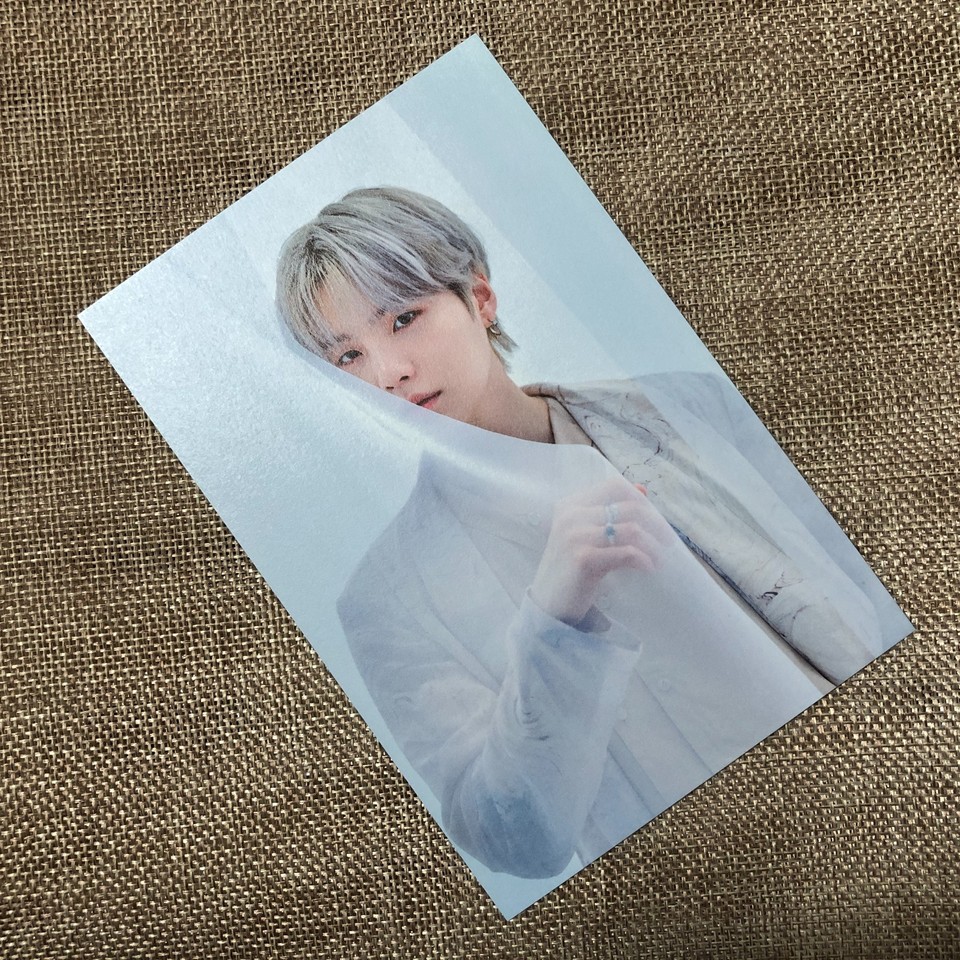 BTS SUGA [ PROOF Standard Edition ] Official Postcard Photocard / New ...
