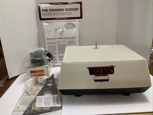 Grinder Stained Glass Inland Wizard Diamond Cutter Router w/Accessories ...