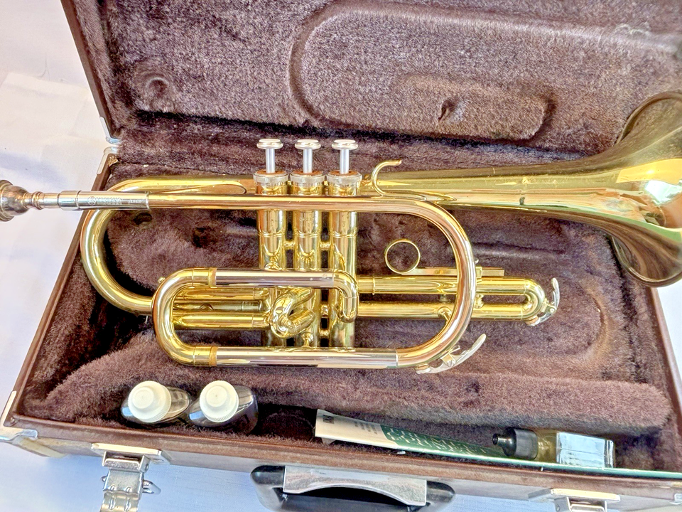 Yamaha Cornet Made In Japan With Hard Case And Mouth Piece | eBay