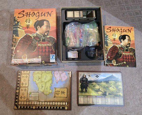 Queen Games Dirk Henn SHOGUN Board Game 2006 - OPEN, COMPLETE, NEVER ...