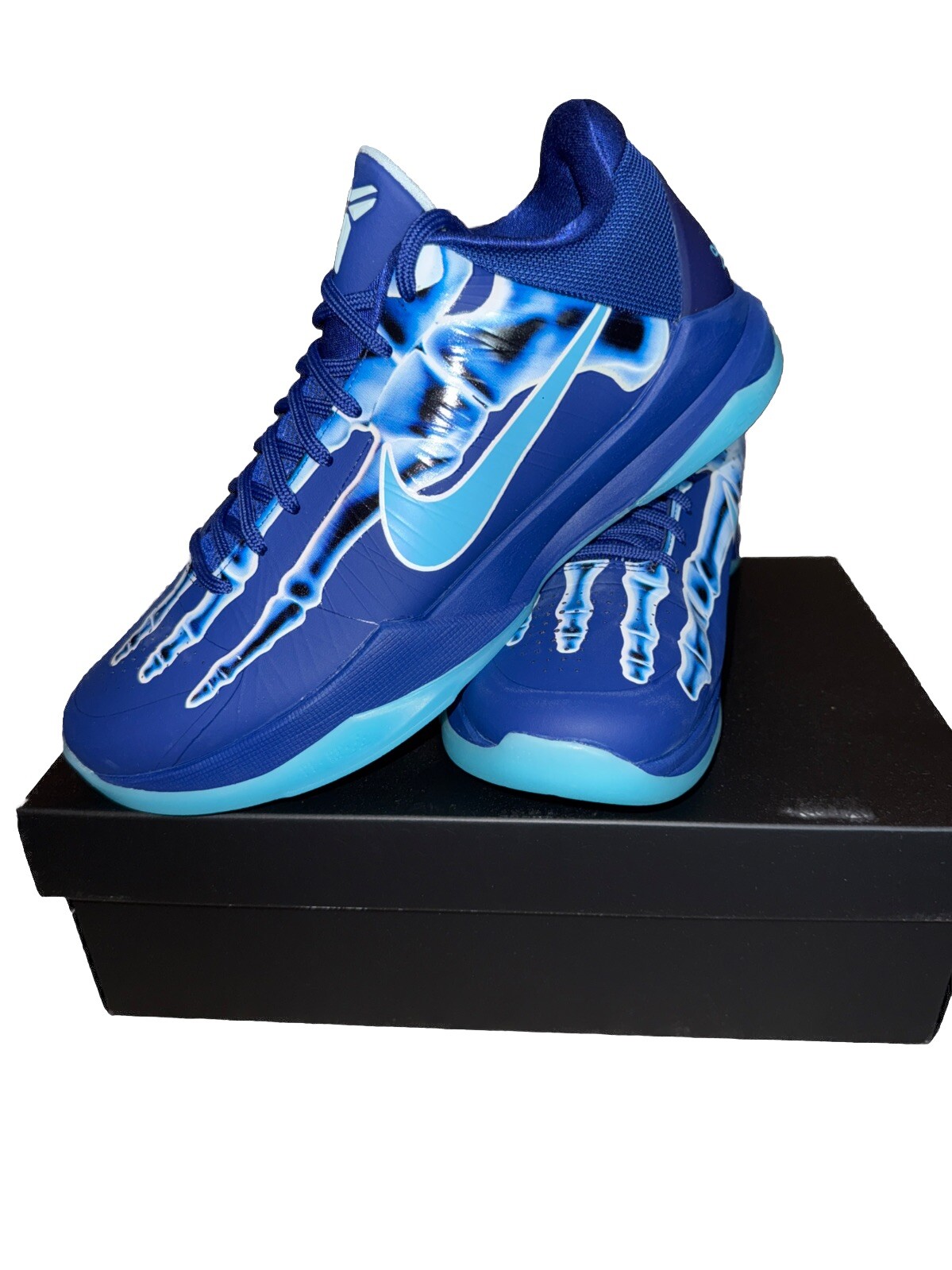 Nike Kobe V 5 Protro 10.5 X Ray Skeleton Glow Dark Halloween 2024 NEW 🔥 ...