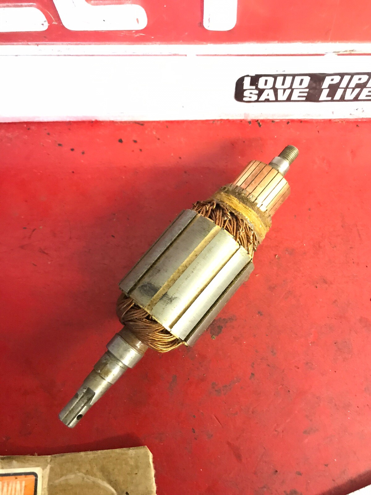 Harley Knucklehead Flathead Panhead 32E Generator 3-Brush Armature V ...