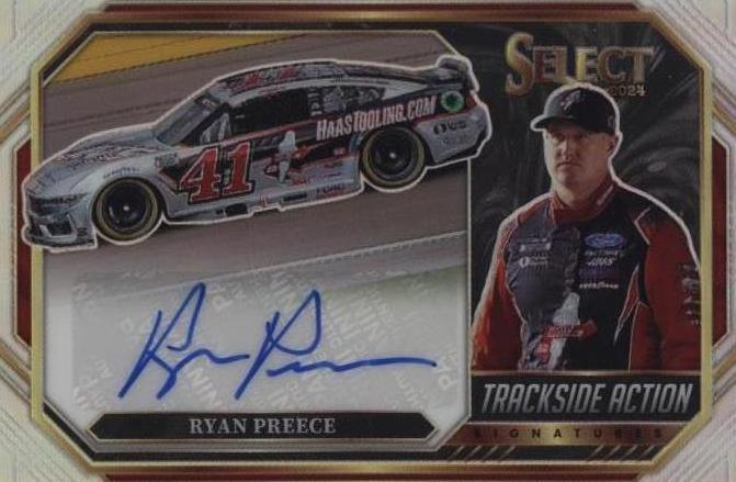 2024 Panini Select - Trackside Action Signatures Ryan Preece #TAS-RPR ...