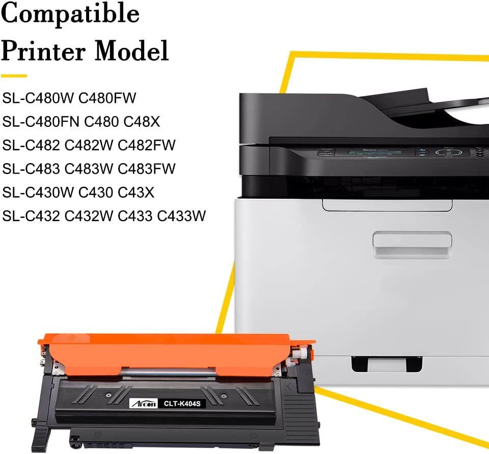 4 XXL Toner für Samsung Xpress C480W C430 C430W C480 C480FN C480FW CLT404S P404C | eBay.de