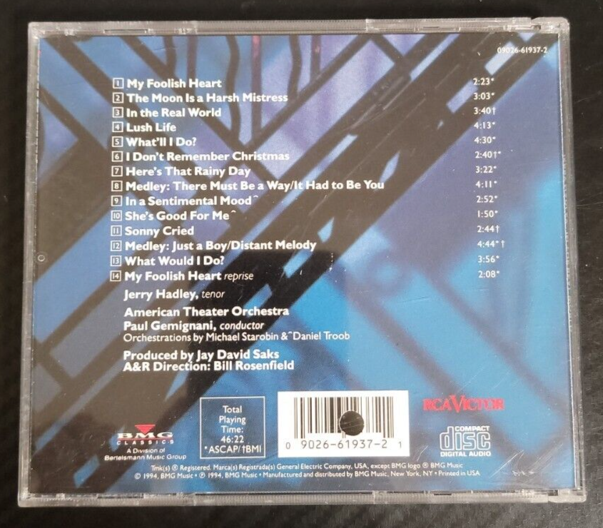 Jerry Hadley - In the Real World (CD) 90266193721| eBay