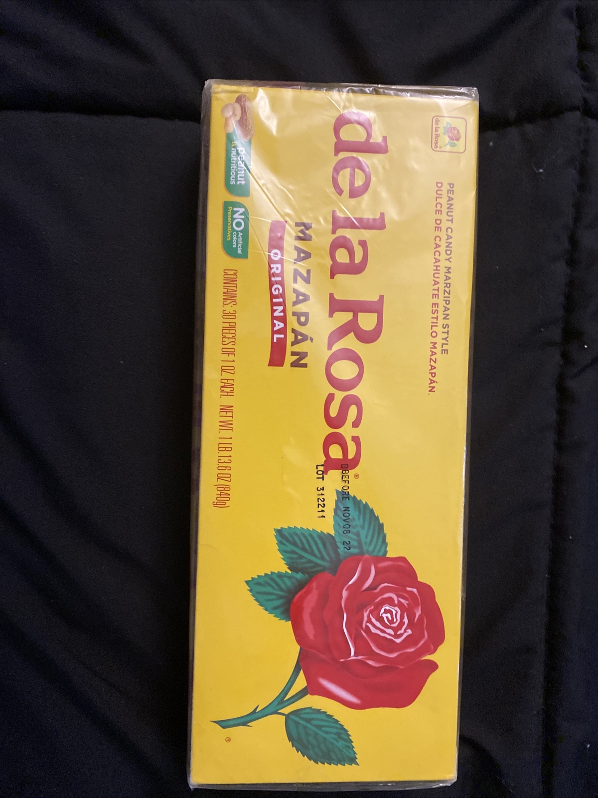 De la Rosa Mazapan Marzipan De la Rosa Mexican Original Peanut Candy ...