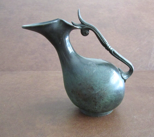 Finely Cast Antique 20th Century Grand Tour Italian Bronze Askos Ewer 7.5" | eBay