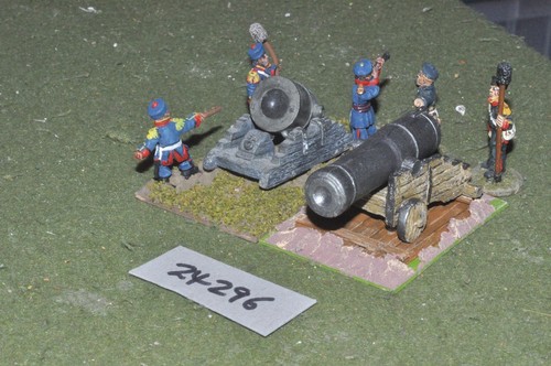 28mm 19th century / british - siege mortor & gun & crew - art (24296 ...