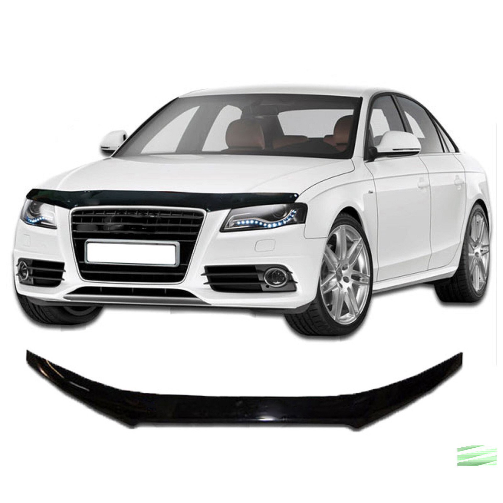 2009-2015 Audi A4 B8 Scoutt Bug Deflector Bonnet Guard Hood Protector ...