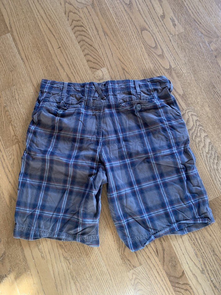 Men's Urban Up Plaid Shorts Size 38 Nice! | eBay