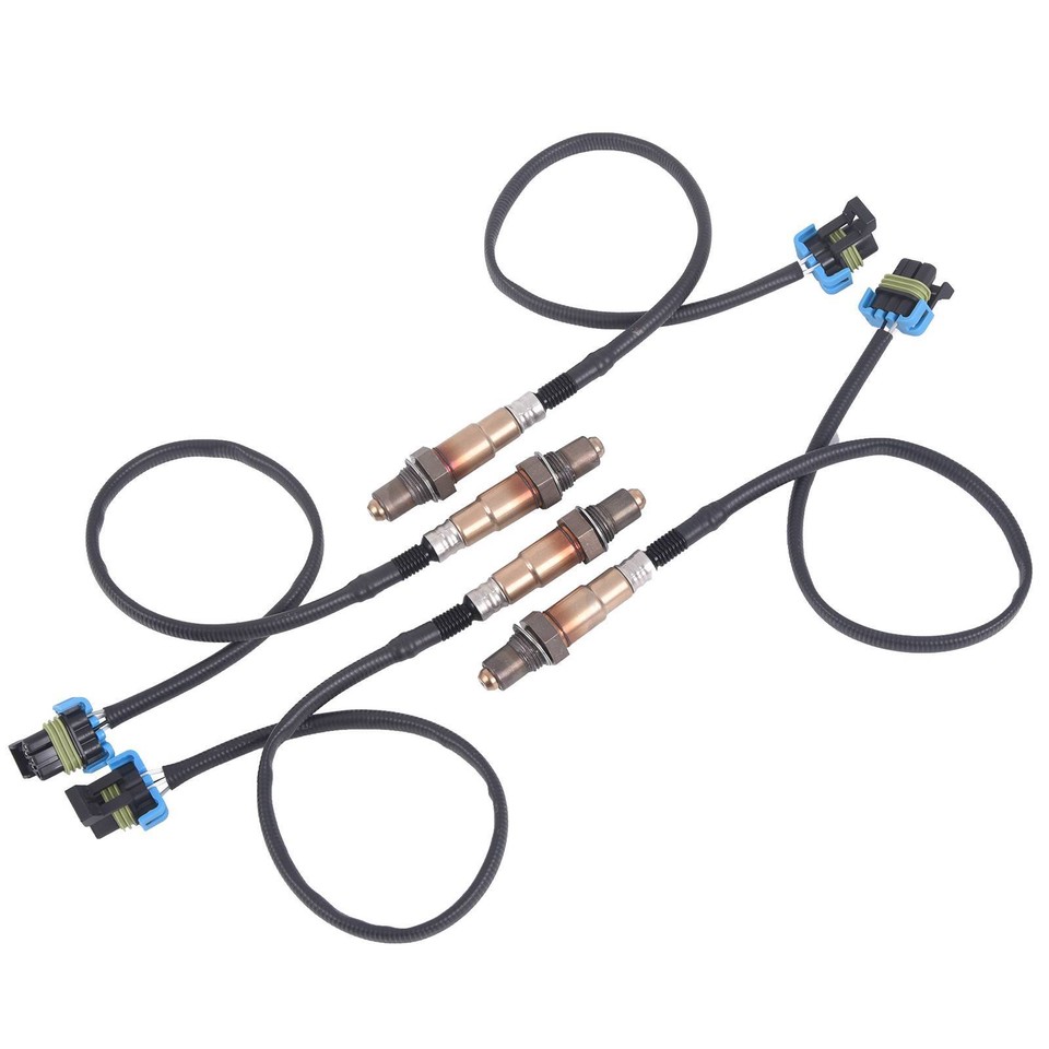 4Pcs Oxygen O2 Sensor For Buick LaCrosse Chevy Equinox Cadillac SRX 234 ...
