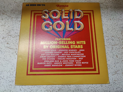 Vintage 1977 Ronco Solid Gold Vinyl -Excellent condition-L@@KY | eBay
