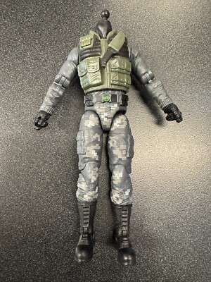 G.I. Joe Classified #127 Night Force Shockwave 6" Scale (BODY & HANDS ...