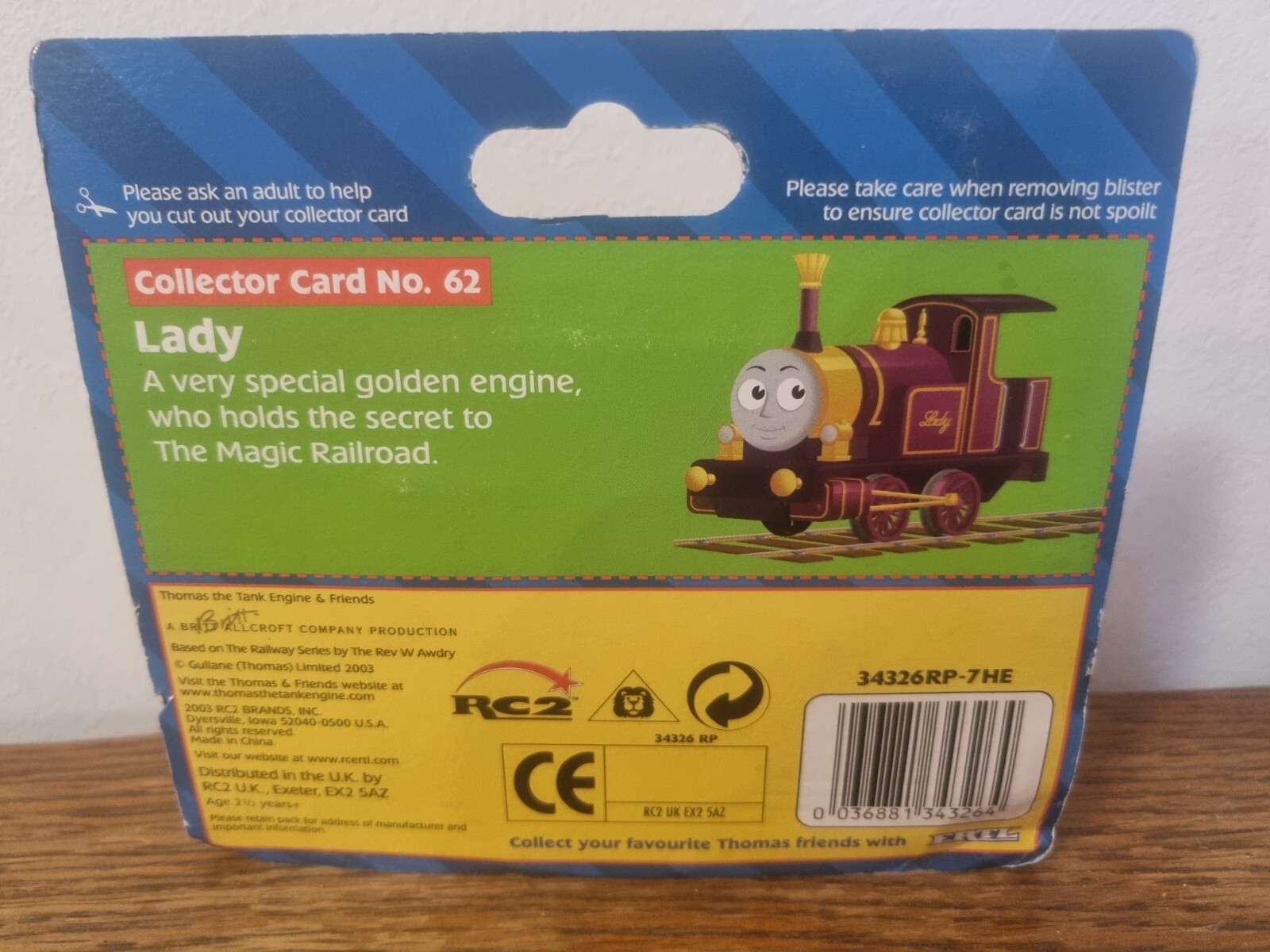Lady 2003 ETRL Thomas the Tank Engine & Friends Diecast Metal Train NIB ...