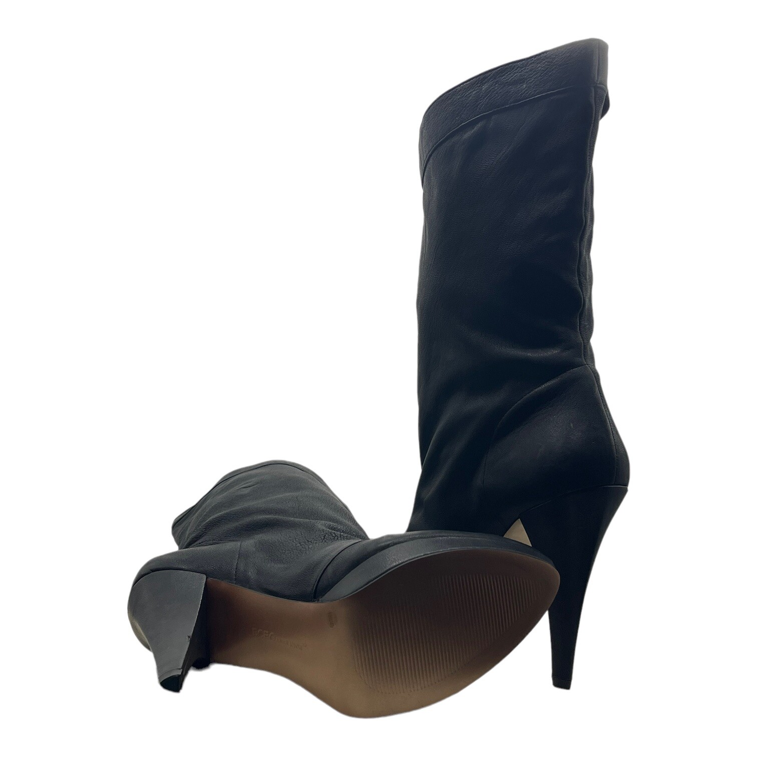 BCBG Womens 10B 10 B Leather Platform Boots YASELLE Stiletto Ankle ...