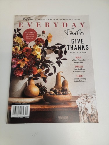 EVERYDAY FAITH MAGAZINE - SPECIAL 2023 - GIVE THANKS THIS SEASON - NEW ...