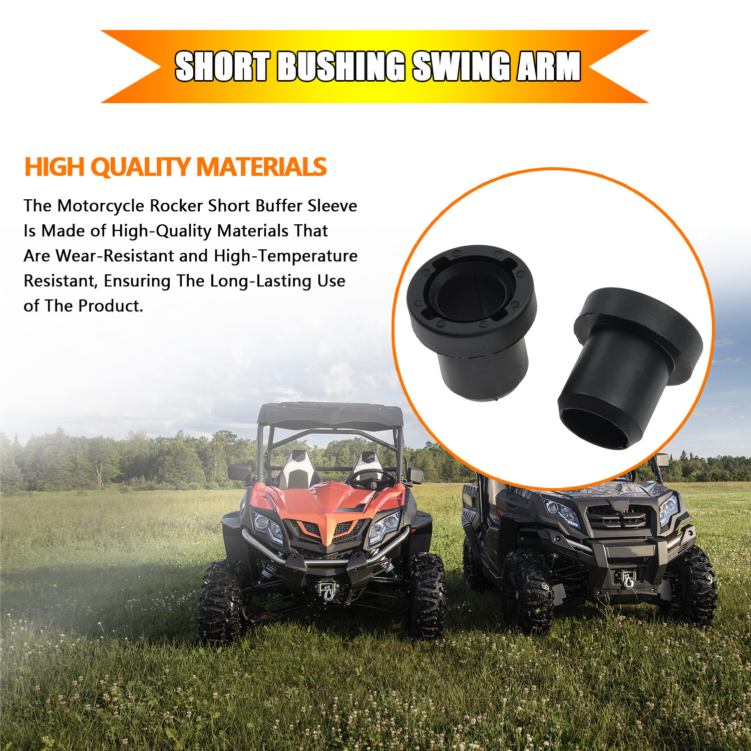 Set of 2 Rocker Arm Buffer Bushing Fit for 2015-2020 Cfmoto Z Force 800 ...
