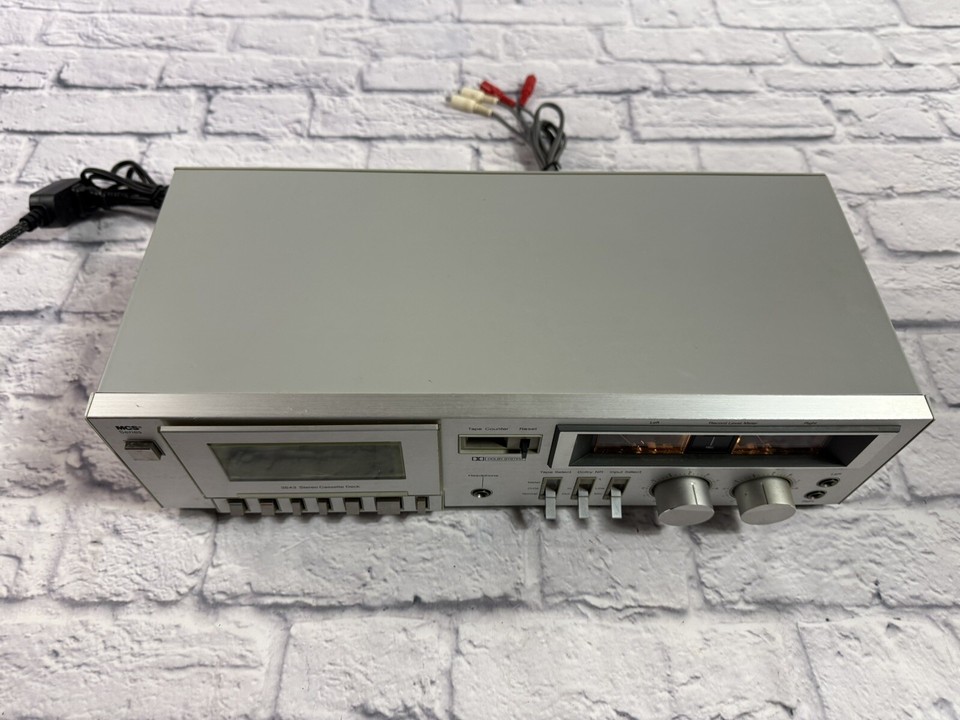 VINTAGE MCS SERIES STEREO CASSETTE DECK MODULAR COMPONENT SYSTEM MODLE ...