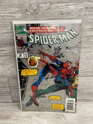 Marvel Comics Spider-Man #46 May 1994 Beware the Rage of a Desperate ...
