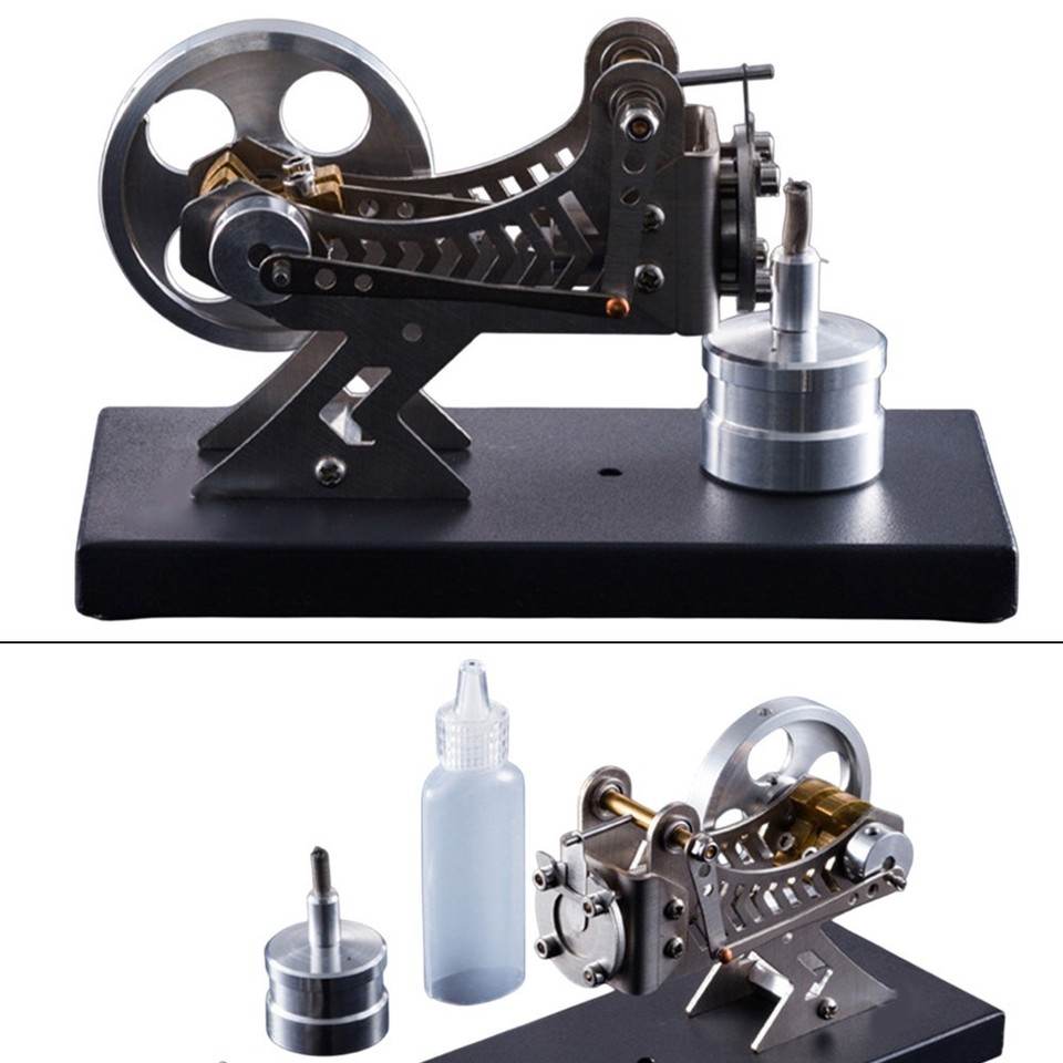 DIY Steam Engine Kit Featuring Detailed Mechanical Design and ...