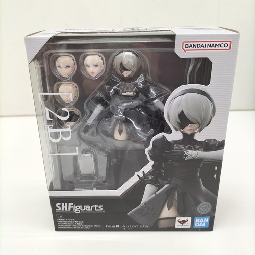 NIER AUTOMATA 2B Model No. S.H.FIGUARTS BANDAI | eBay