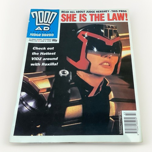 2000AD Prog #943 (June 9, 1995) Back Issue UK Comic Magazine Judge ...