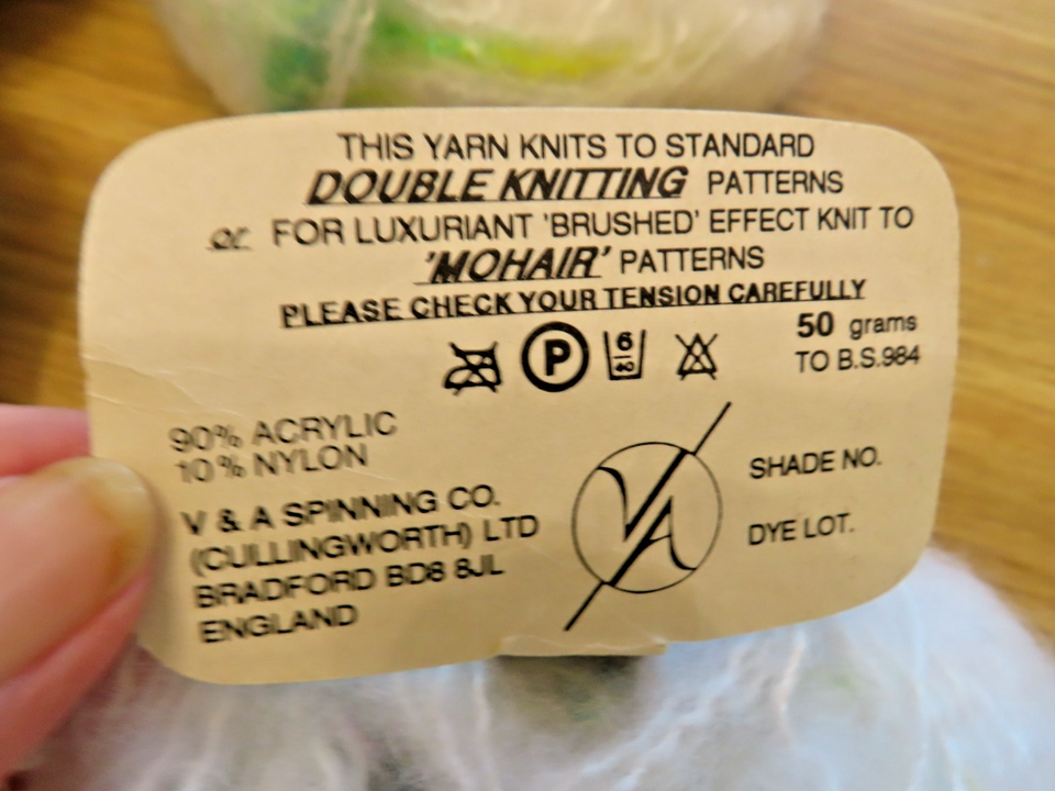 Knitting Yarn bundle (brushed acrylic/nylon type) | eBay UK