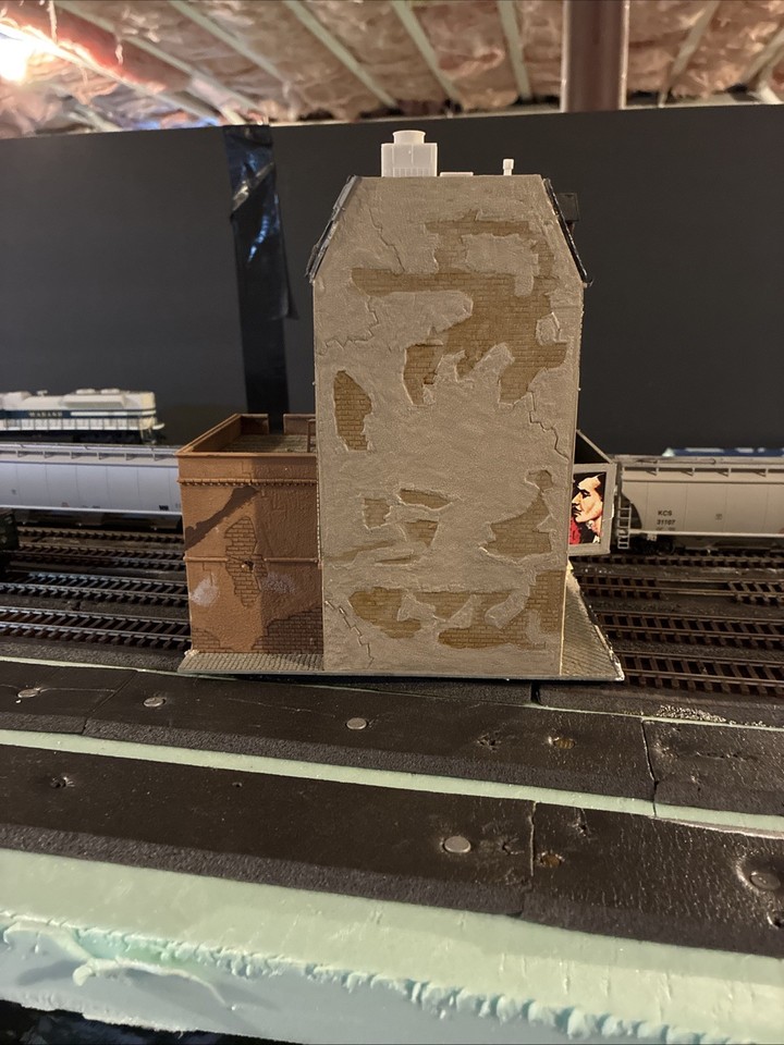 Ho Scale Model Power City Building As Is | eBay