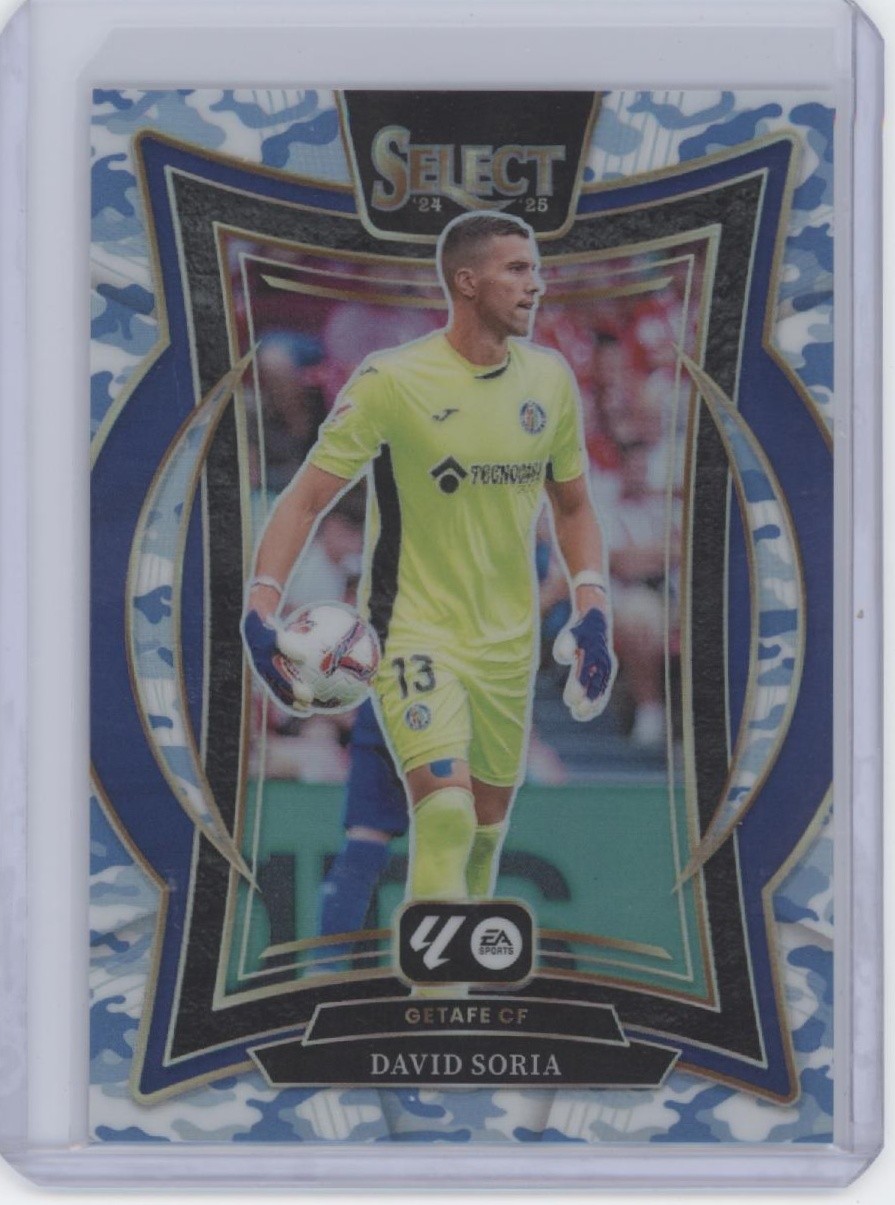 David Soria 2024 Select La Liga #45 Base Winter Camo /30 Price Guide ...