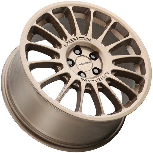 (Set of 4) Vision 477 Monaco 17x7 5x100 +38mm Bronze Wheels Rims 17 ...