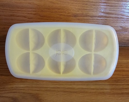 Joie Silicone Mold Lemon Wedge Ice Maker Tray W Lid 8x4" Preowned Makes ...
