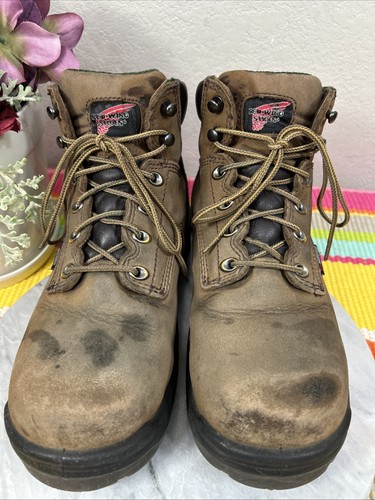 Red Wing 2240 King Toe Work Boots Waterproof Brown Leather Men’s EU 39 ...